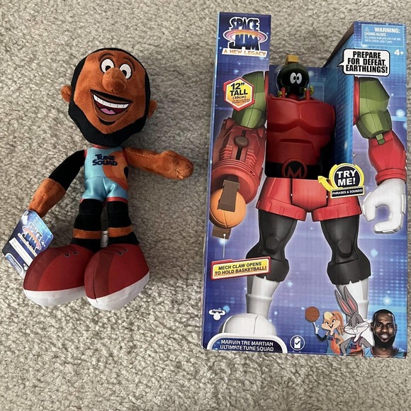 Warner Bros. | Toys | Space Jam A New Legacy Lot Of 2 Lebron James ...